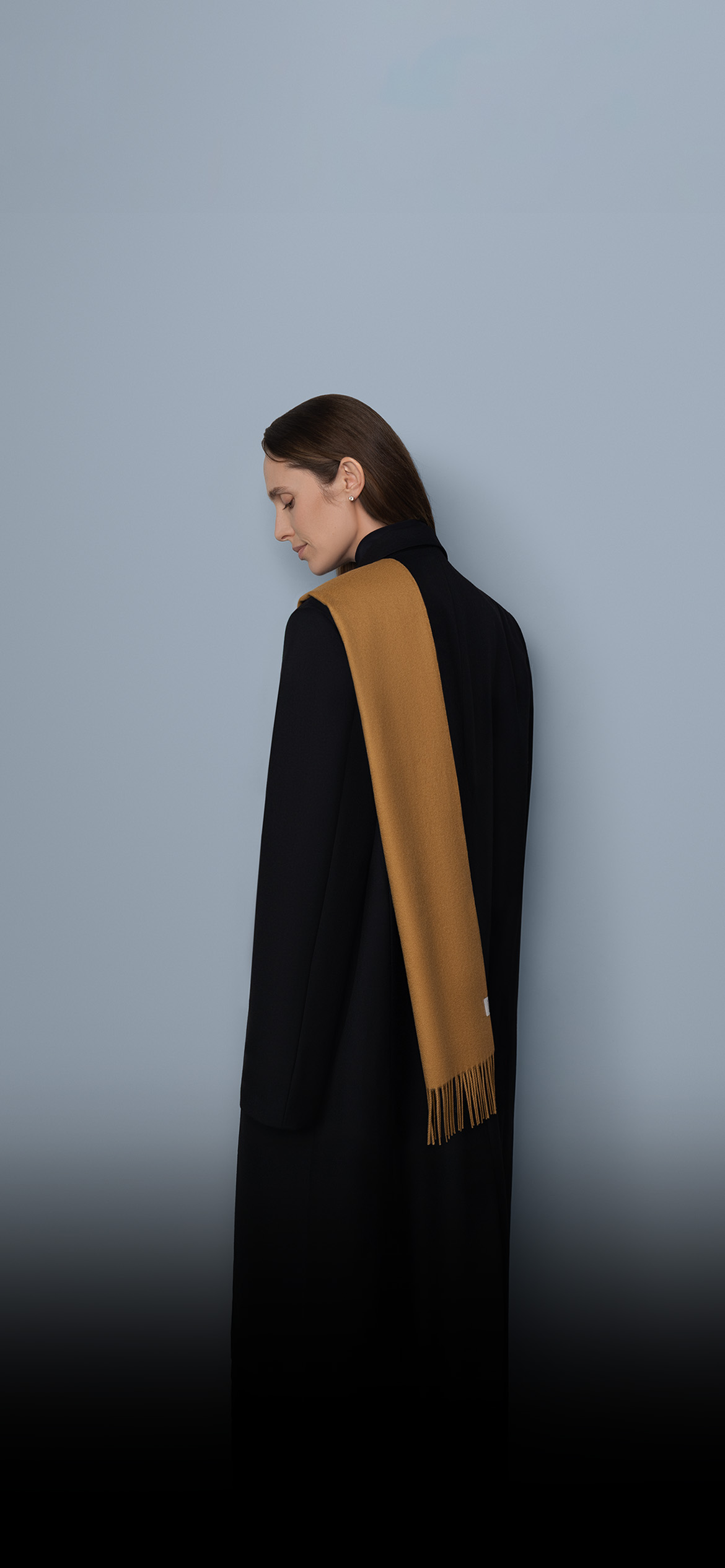 Шарф из шерсти альпака HC600 br BORK в Москве - купить в официальном интернет-бутике БОРК