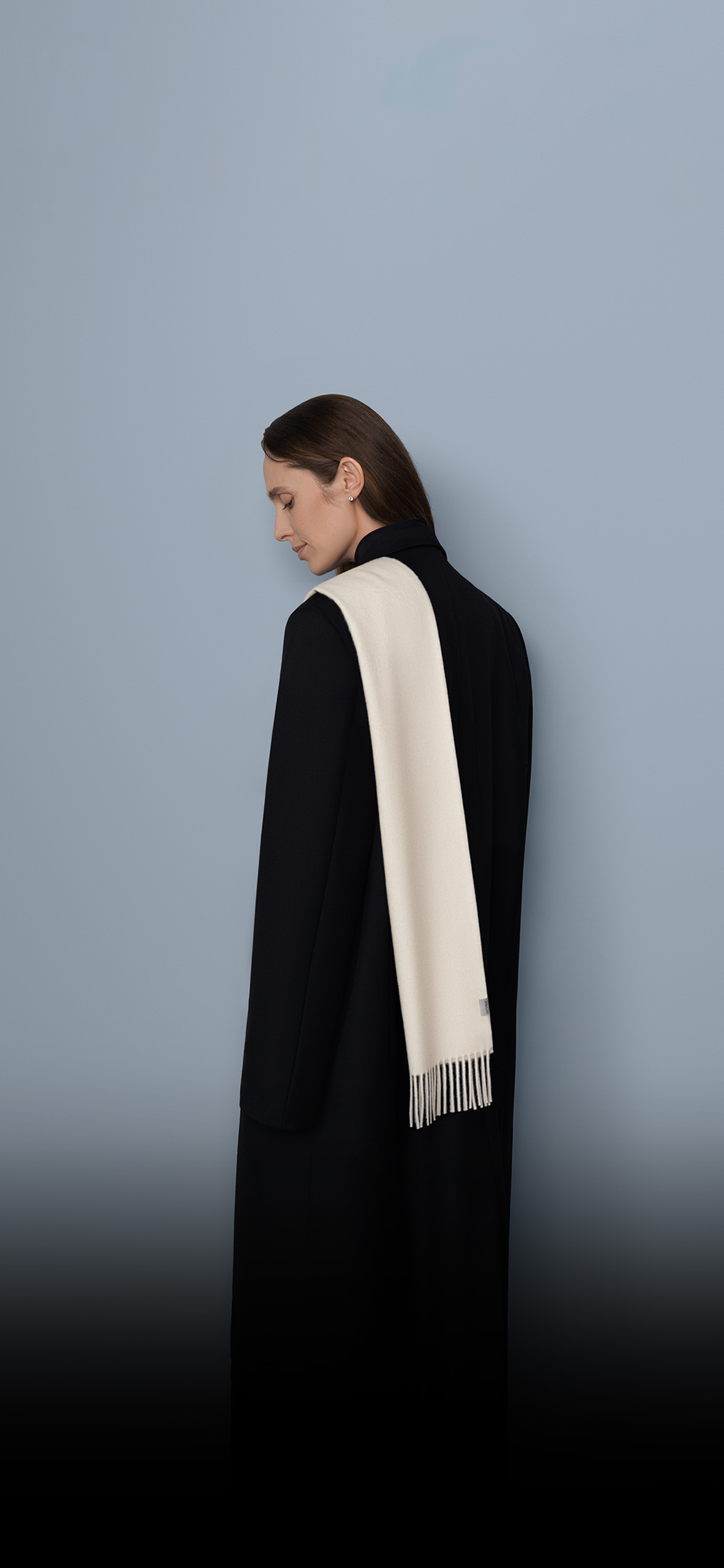 Шарф из шерсти альпака HC600 wt BORK в Москве - купить в официальном интернет-бутике БОРК