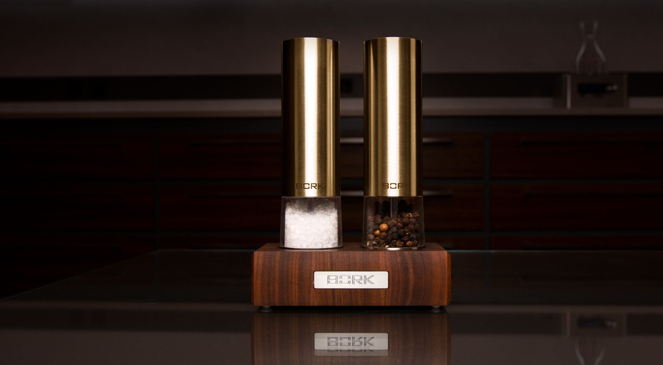 BORK HM512 Gold — купить набор мельниц для специй БОРК HM512 Gold, цена на сайте официального ...