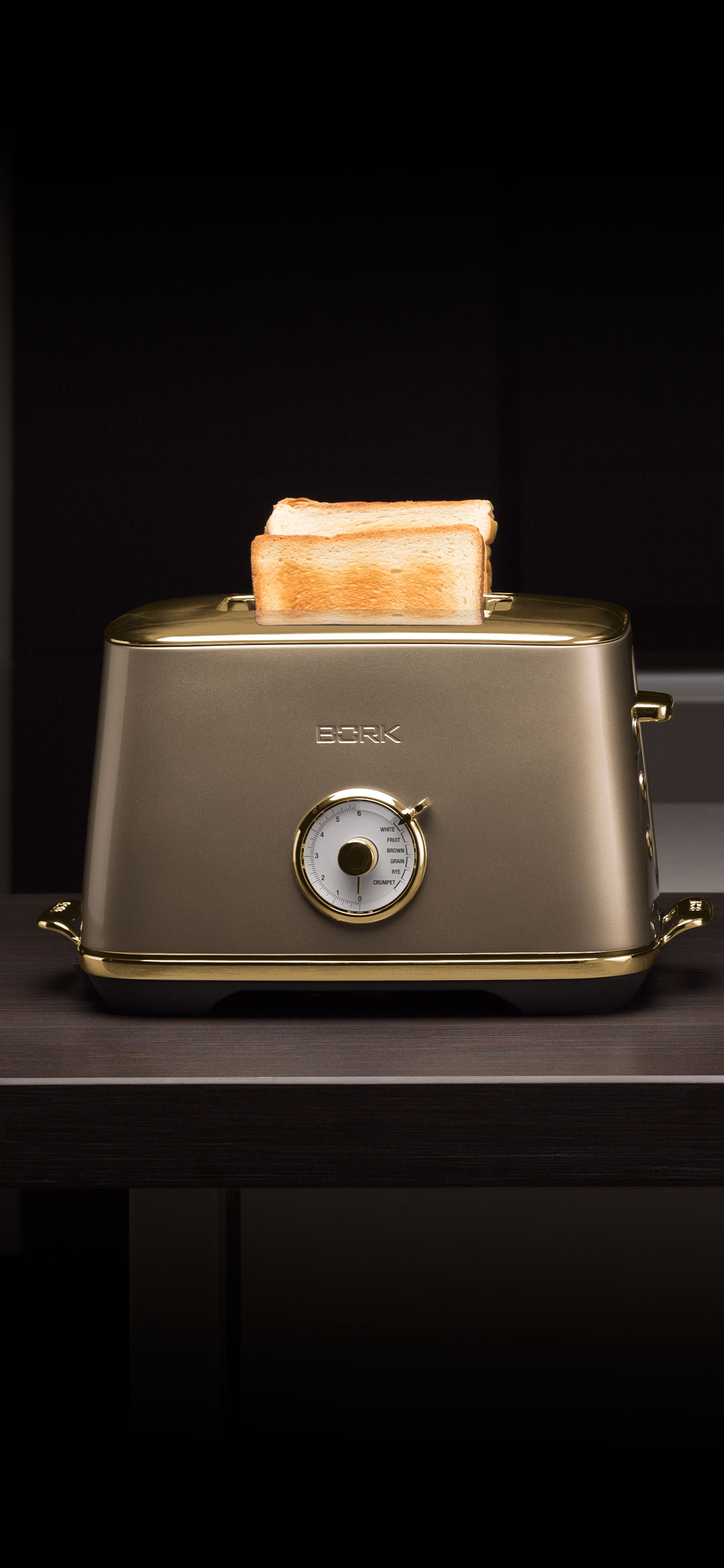 Тостер T703 ch Gold BORK - купить в официальном интернет-бутике БОРК